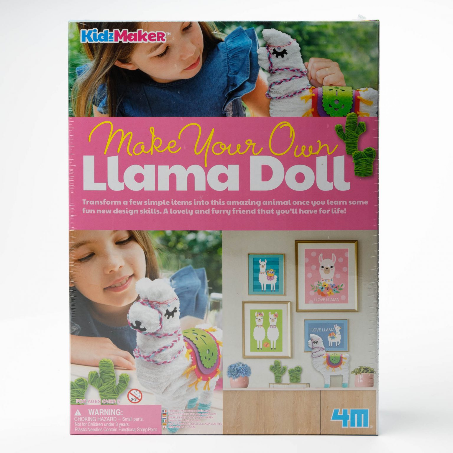 Make Your Own Llama Doll by 4M - RAM Shop