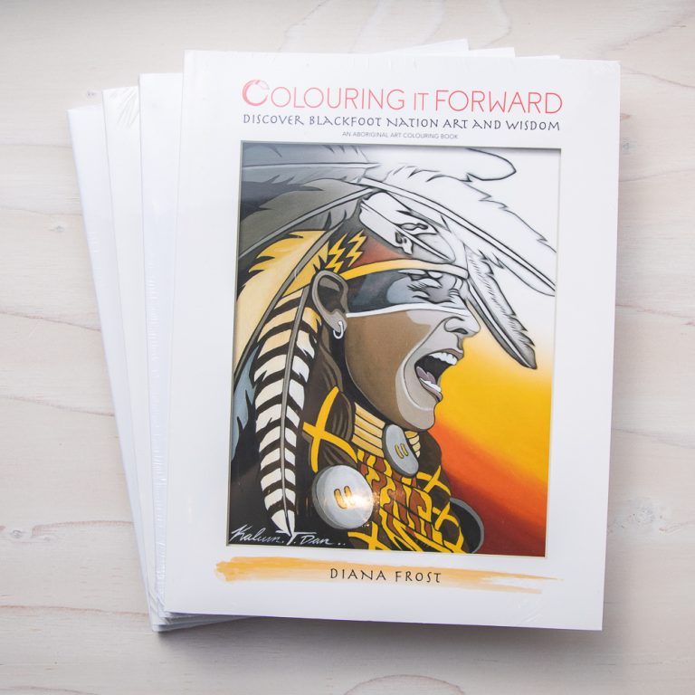 Colouring it Forward-Blackfoot Nation Art & Wisdom Coloring Book - RAM Shop