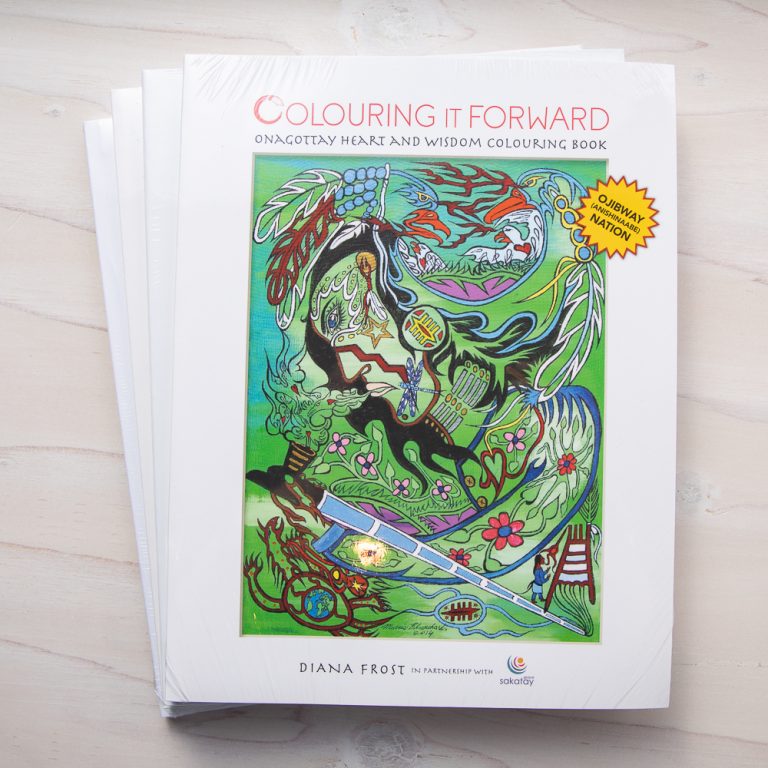 Colouring it Forward-Ojibway Heart & Wisdom Colouring Book - RAM Shop