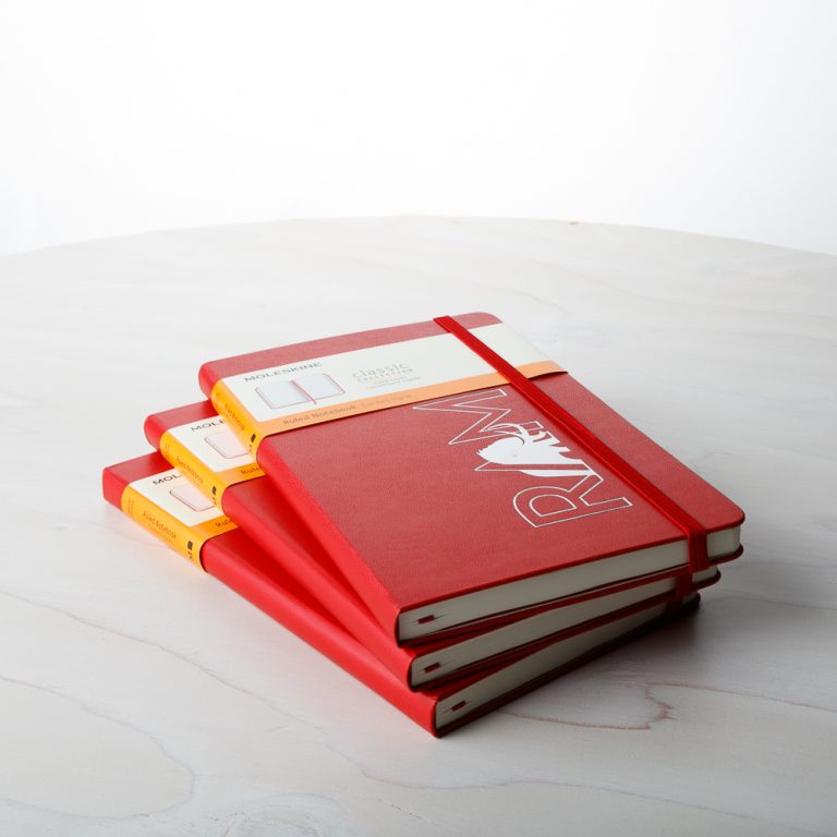 RAM Large Red Moleskine Notebook - RAM Shop
