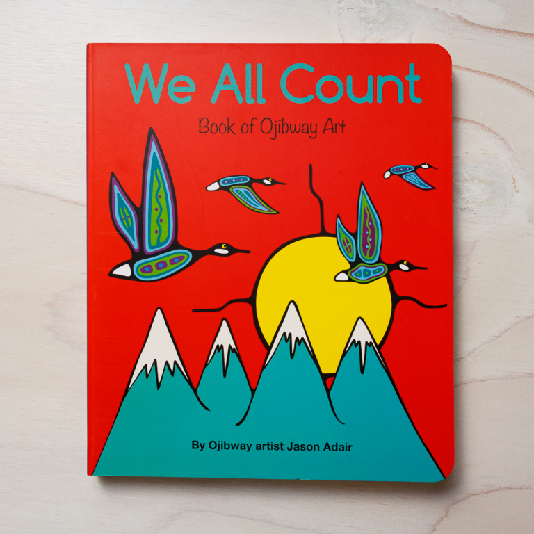We All Count: Book of Ojibway Art Board Book - RAM Shop