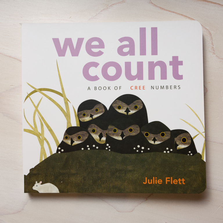We All Count: A Book of Cree Numbers Board Book - RAM Shop