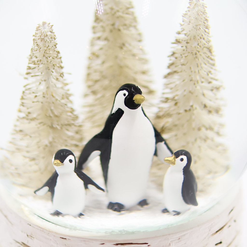Penguin Trio Snow Globe by Abbott - RAM Shop