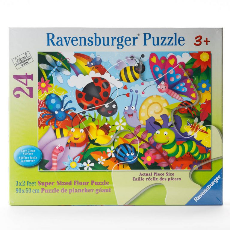 Cute Bugs 24 Piece Floor Puzzle by Ravensburger - RAM Shop