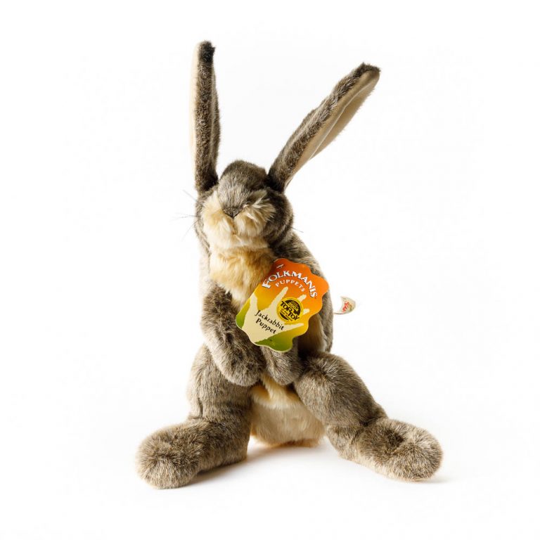 Jackrabbit Hand Puppet by Folkmanis - RAM Shop