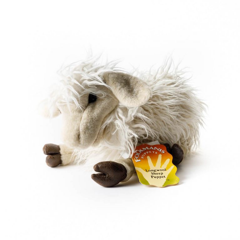 Long Wool Sheep Hand Puppet by Folkmanis - RAM Shop