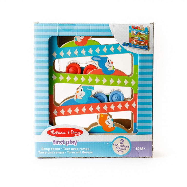 First Play Roll & Ring Ramp Tower - RAM Shop