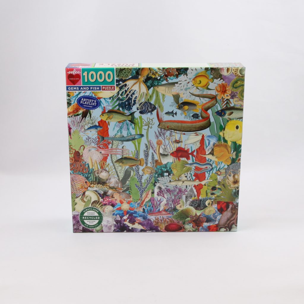Gems and Fish 1000 Piece Puzzle by Eeboo - RAM Shop