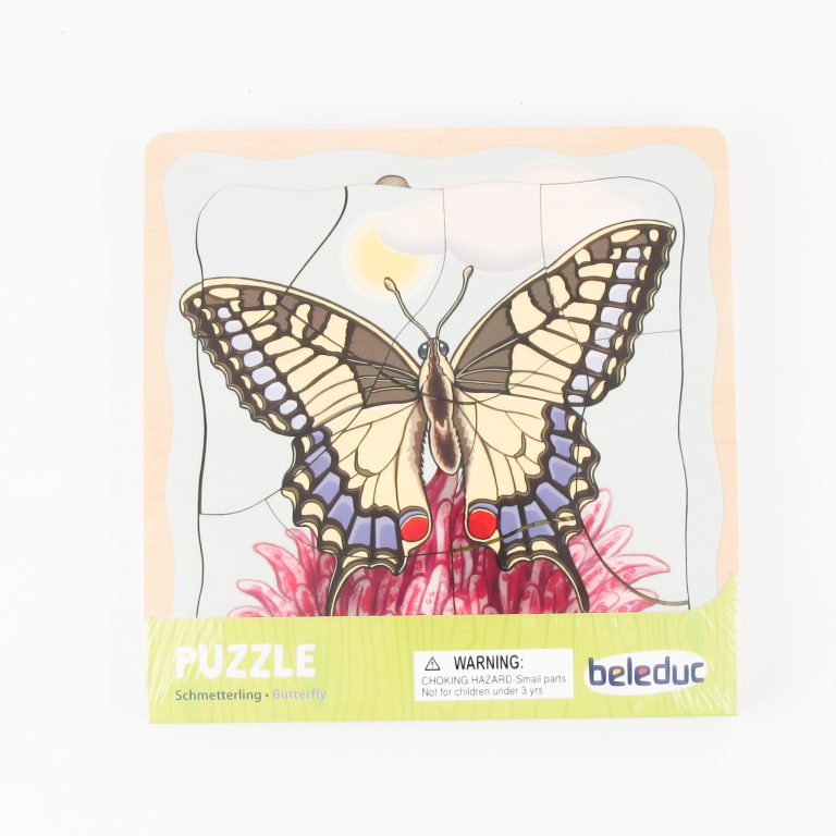 5 Layer Wooden Butterfly Puzzle - RAM Shop