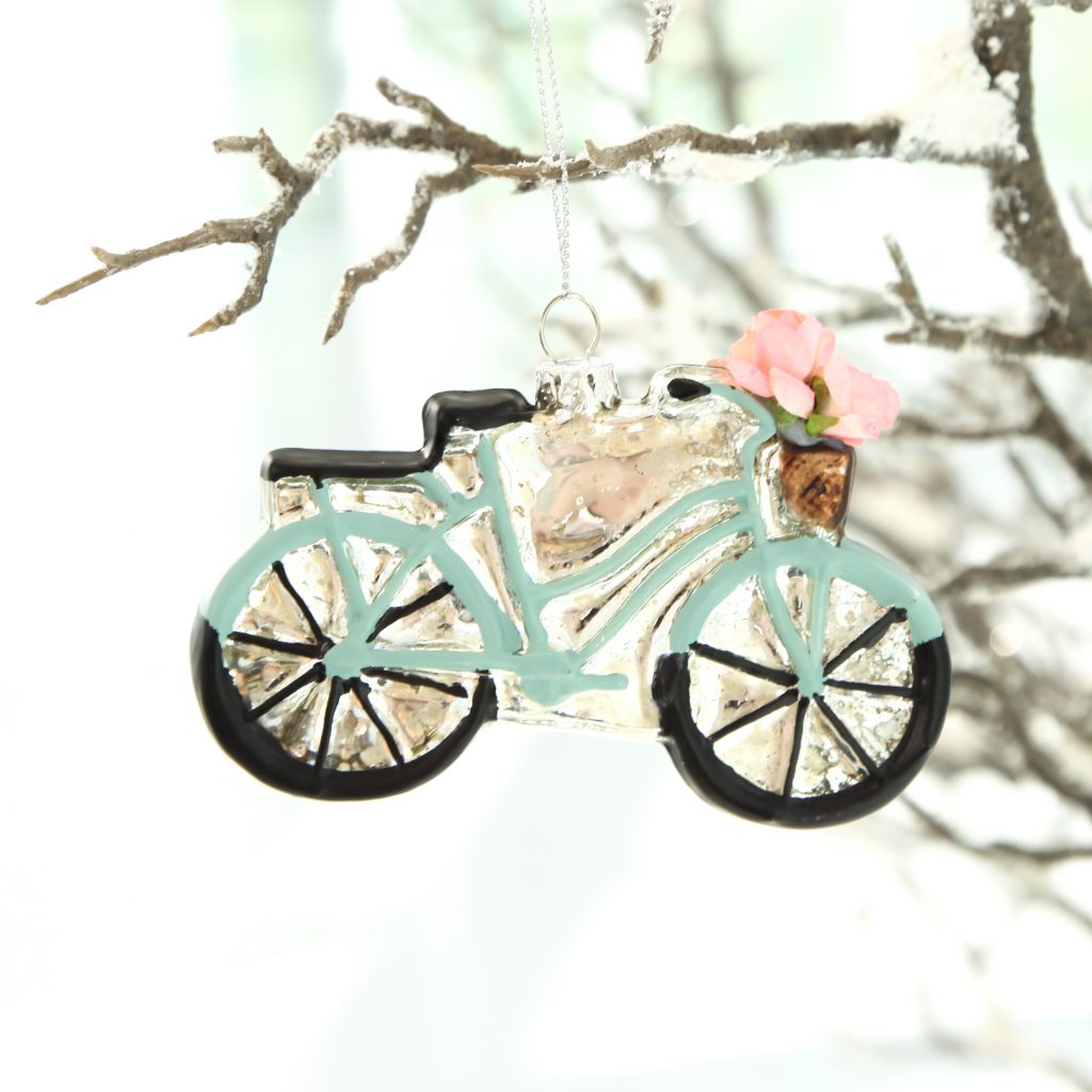 Bicycle Glass Ornament - RAM Shop