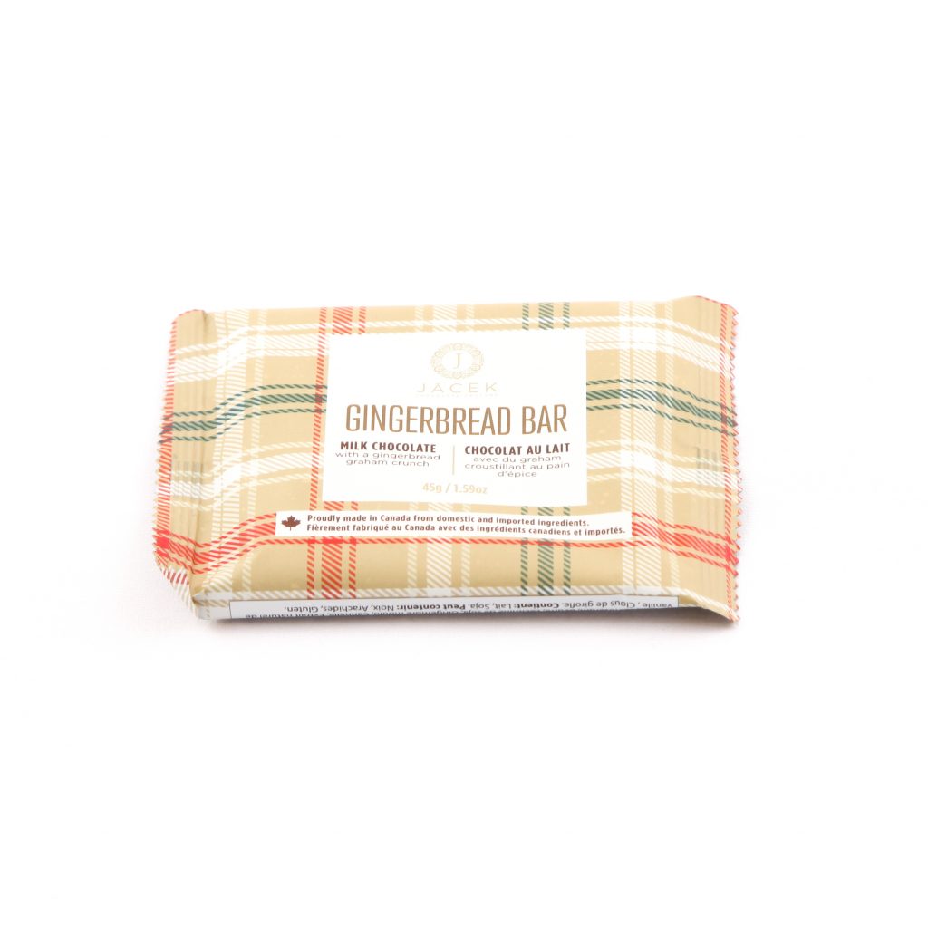 Gingerbread Chocolate Bar by Jacek Chocolate - RAM Shop