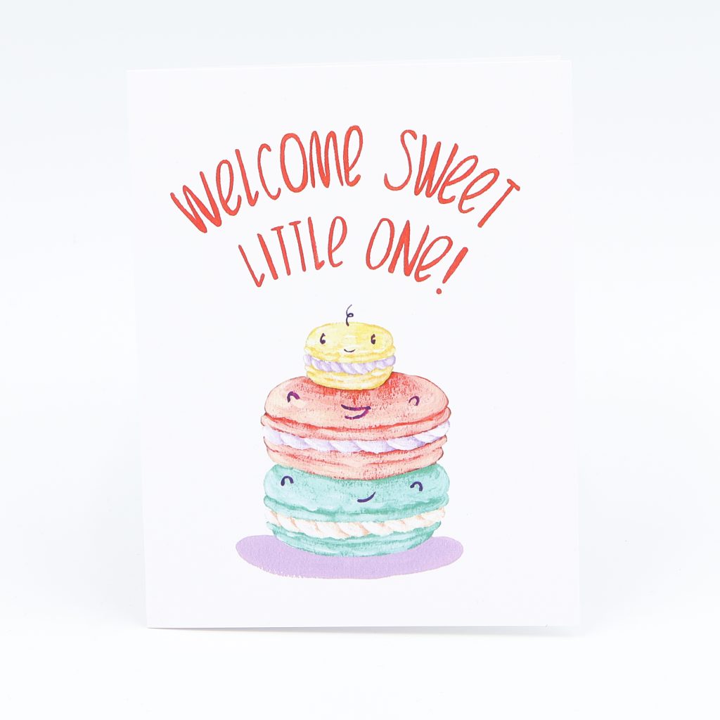 'Welcome Sweet One' Greeting Card by Hop & Flop - RAM Shop