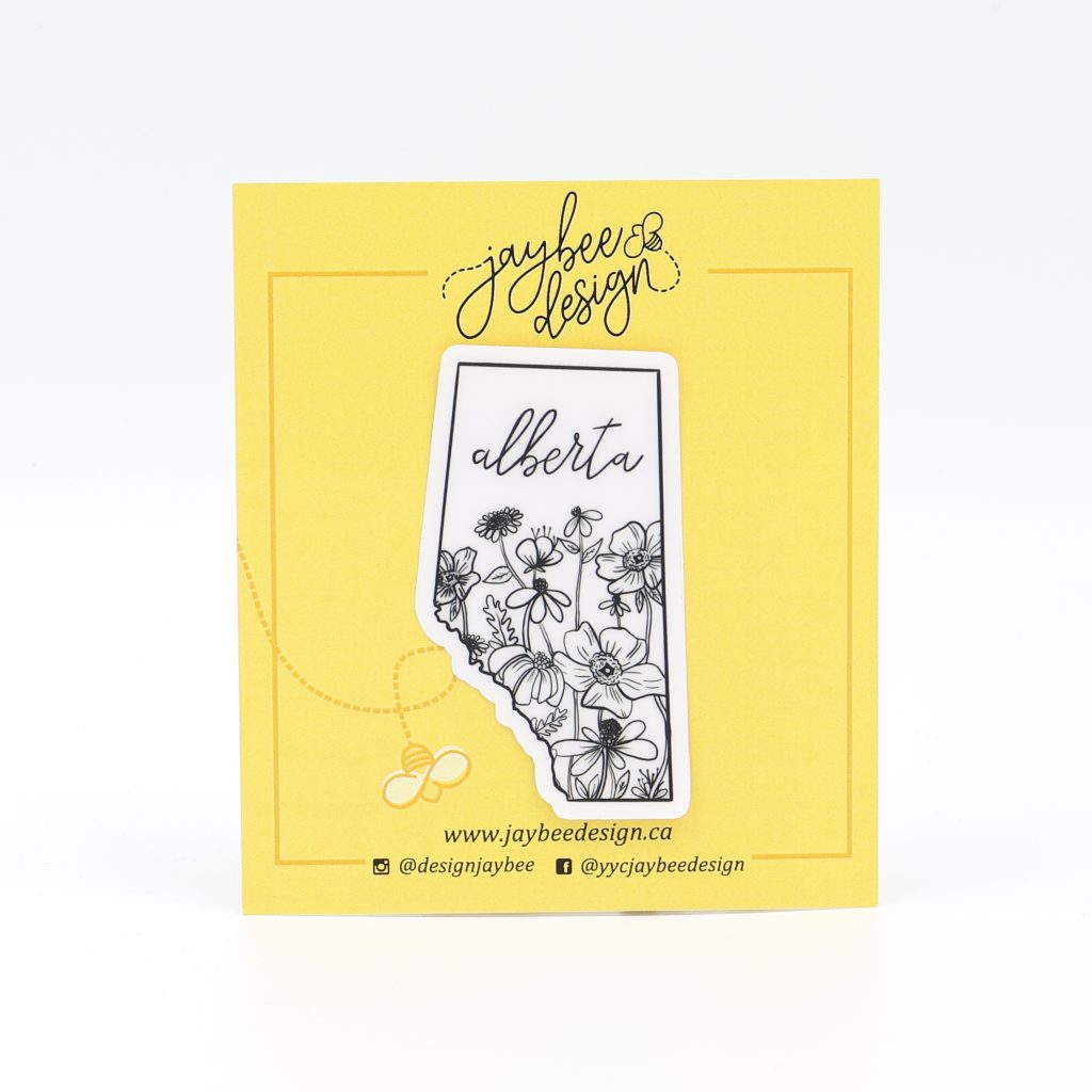 Alberta Floral Sticker by Jaybee Design - RAM Shop