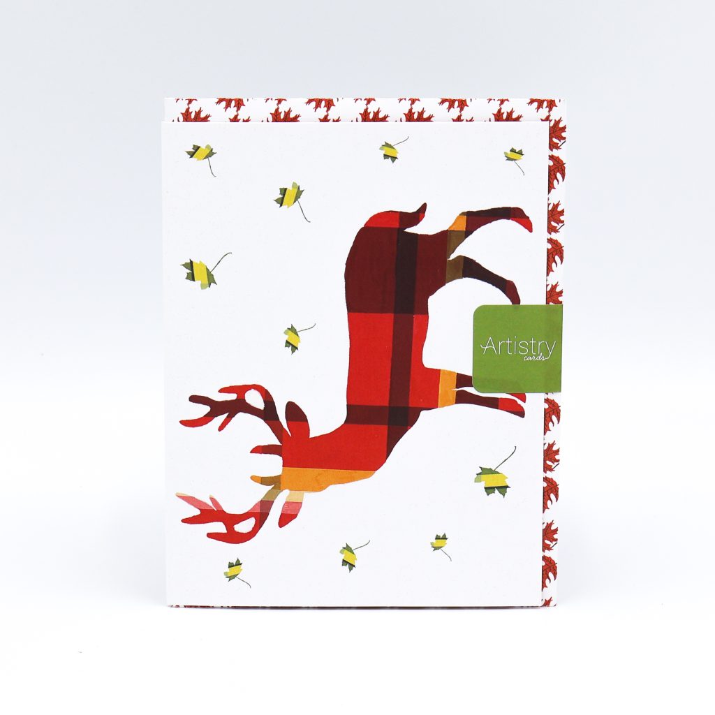 Algonquin Deer Greeting Card by Artistry Cards - RAM Shop