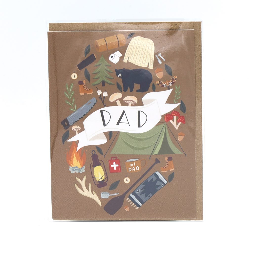 Camping Fathers Day Card by Jess' Paper Co. - RAM Shop