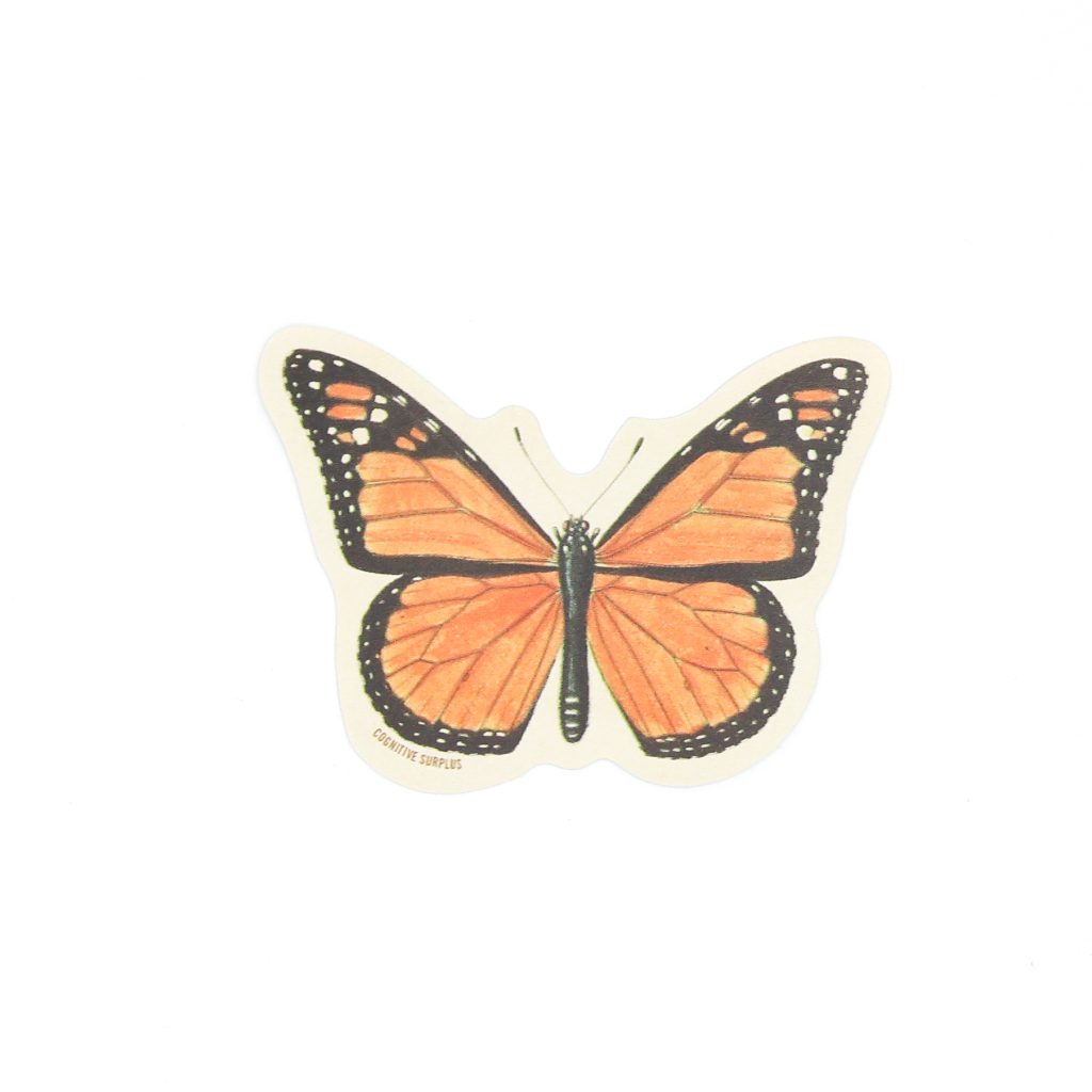 Monarch Butterfly Sticker by Cognitive Surplus - RAM Shop