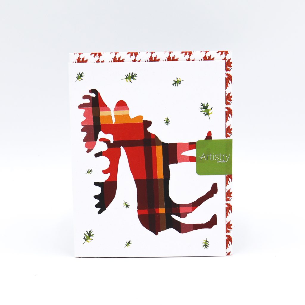 Moosonee Moose Greeting Card by Artistry Cards - RAM Shop