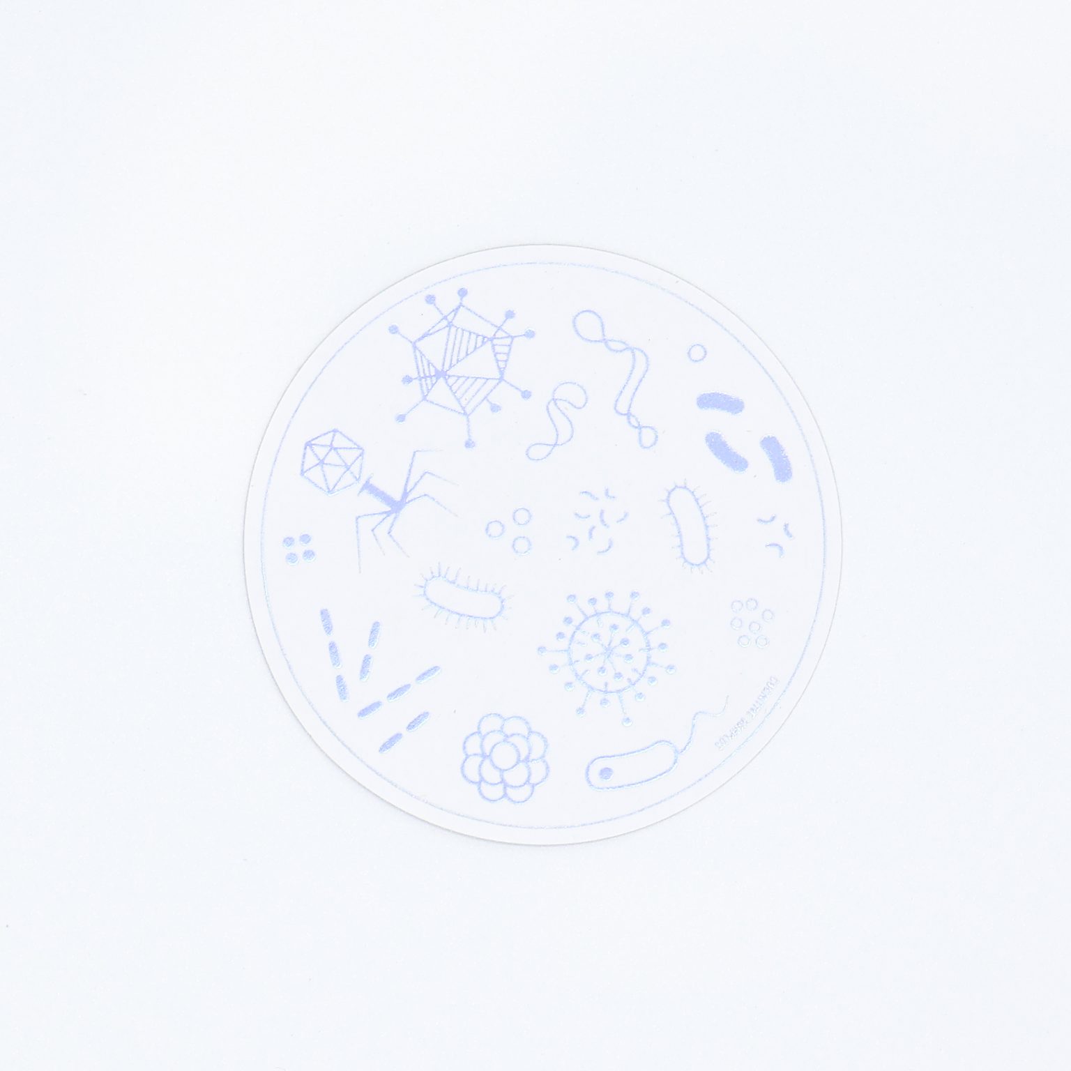 Petri Dish Sticker by Cognitive Surplus - RAM Shop