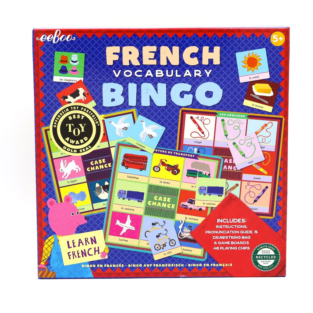 French Language Bingo by Eeboo - RAM Shop
