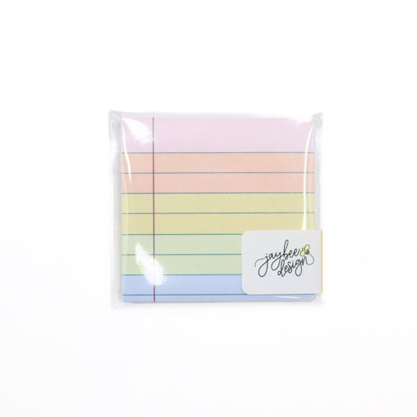 Rainbow Sticky Notes by Jaybee Designs - RAM Shop