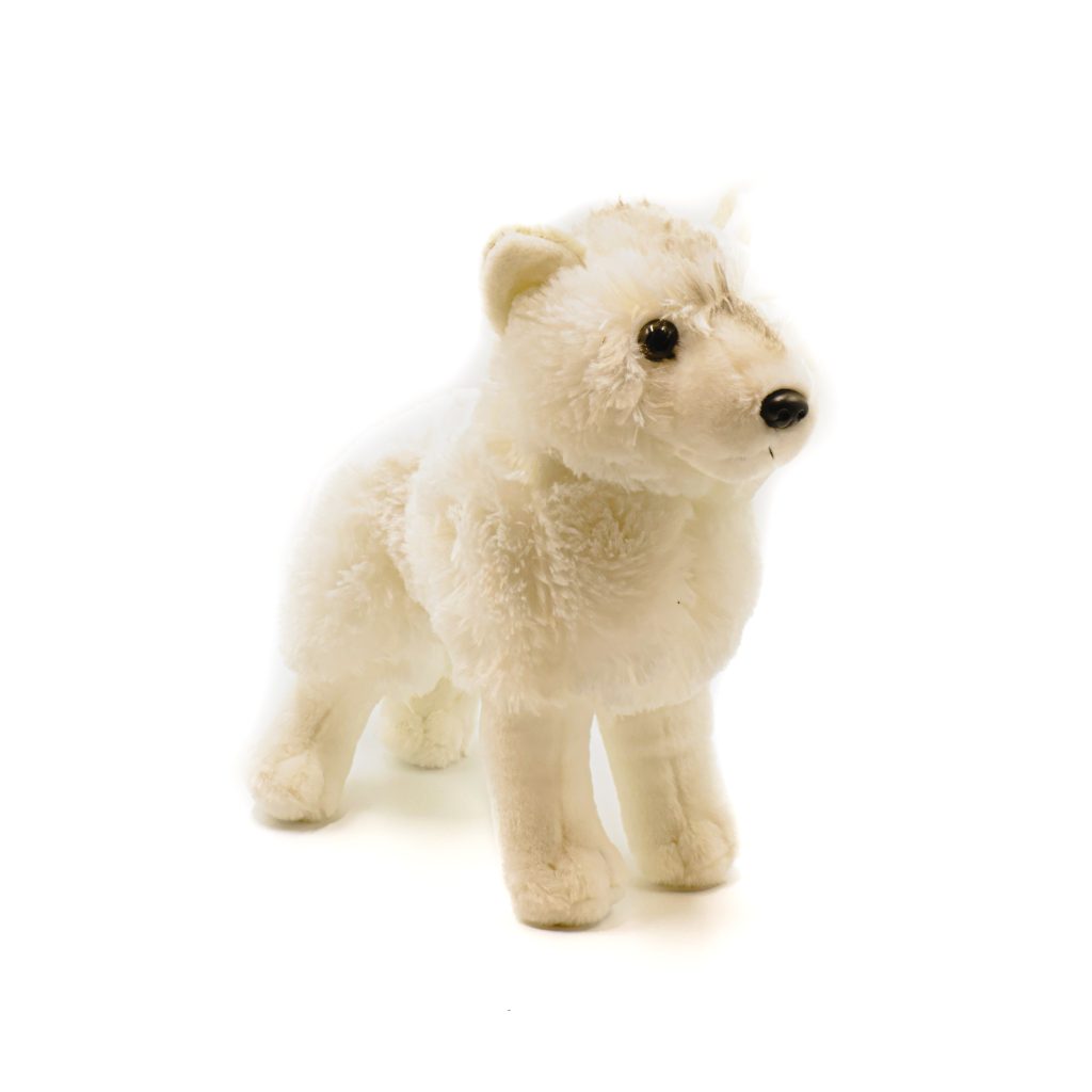Standing Arctic Wolf Plush by Wild Republic - RAM Shop