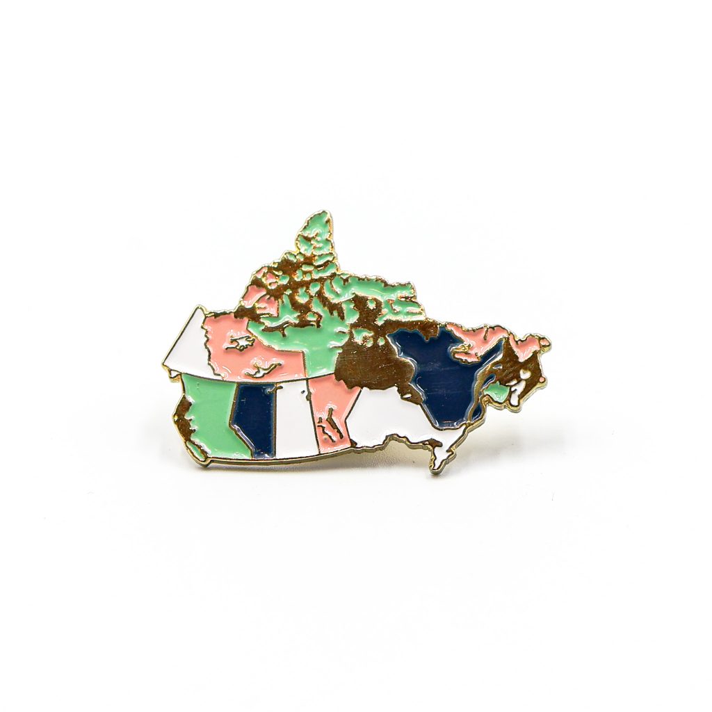 Canada Enamel Pin by Morse Code Loves Prints - RAM Shop