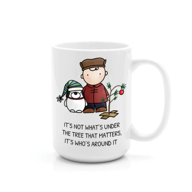 Charlie Brown Christmas Tree Mug by Baun Bon - RAM Shop