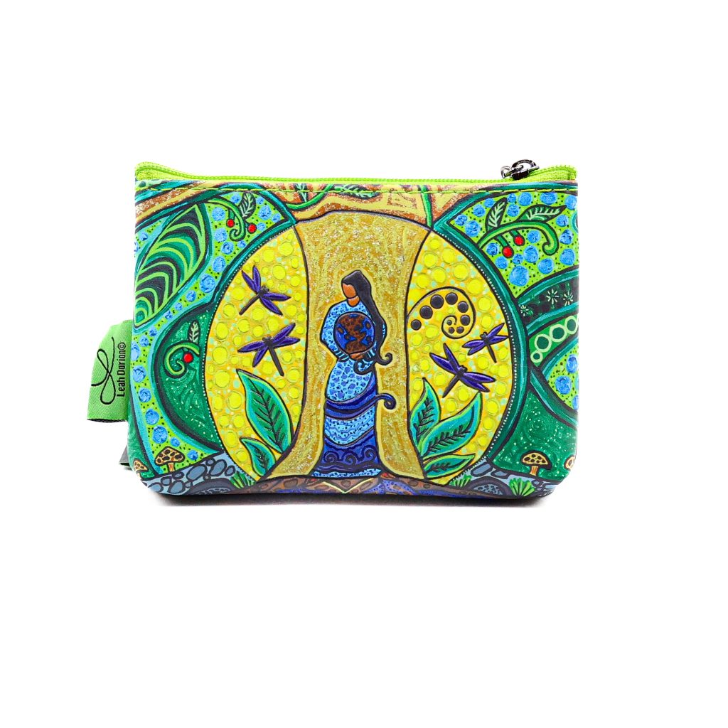 Leah Dorion 'Strong Earth Woman' Coin Purse by Oscardo - RAM Shop