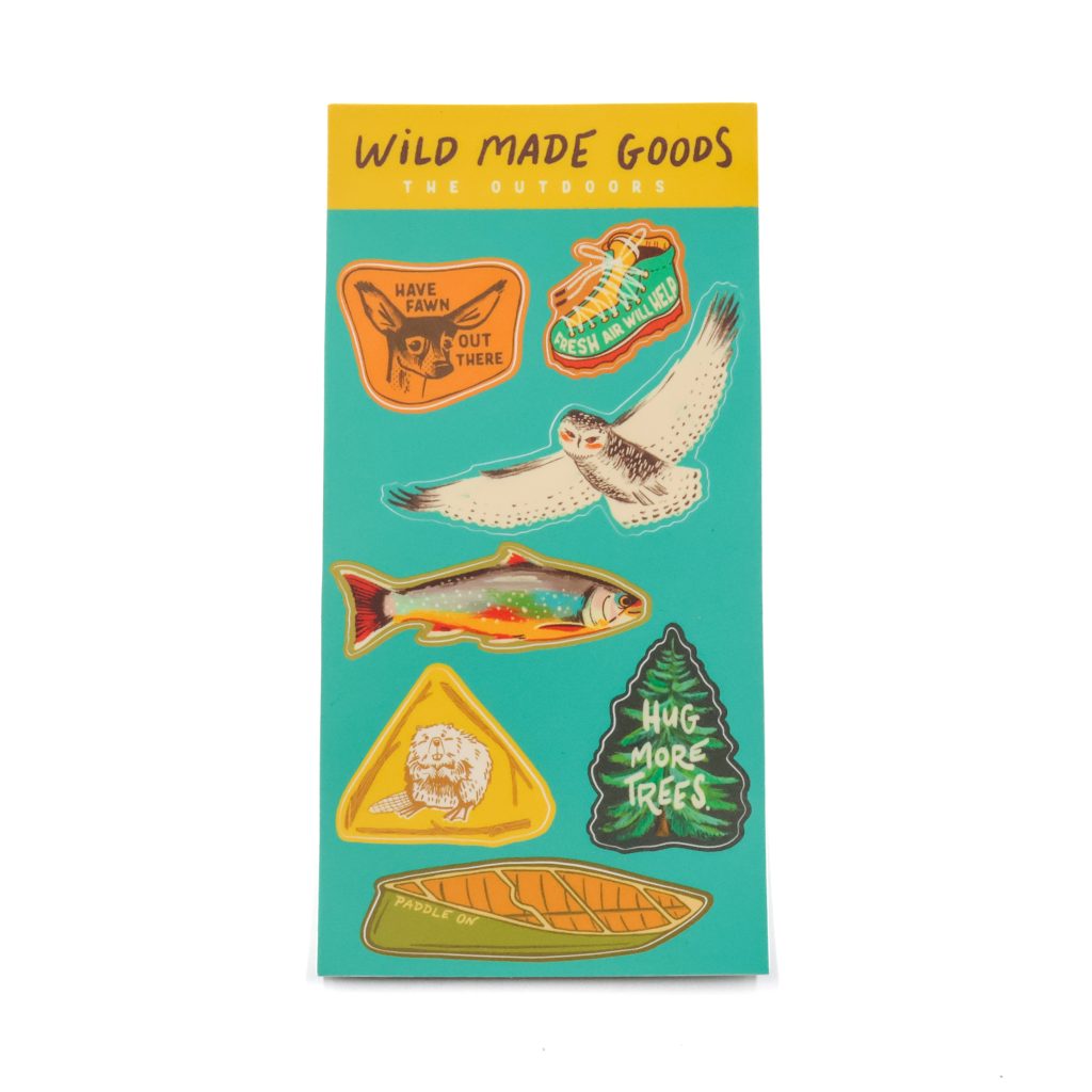 Camp Sticker Sheet by Wild Made Goods - RAM Shop