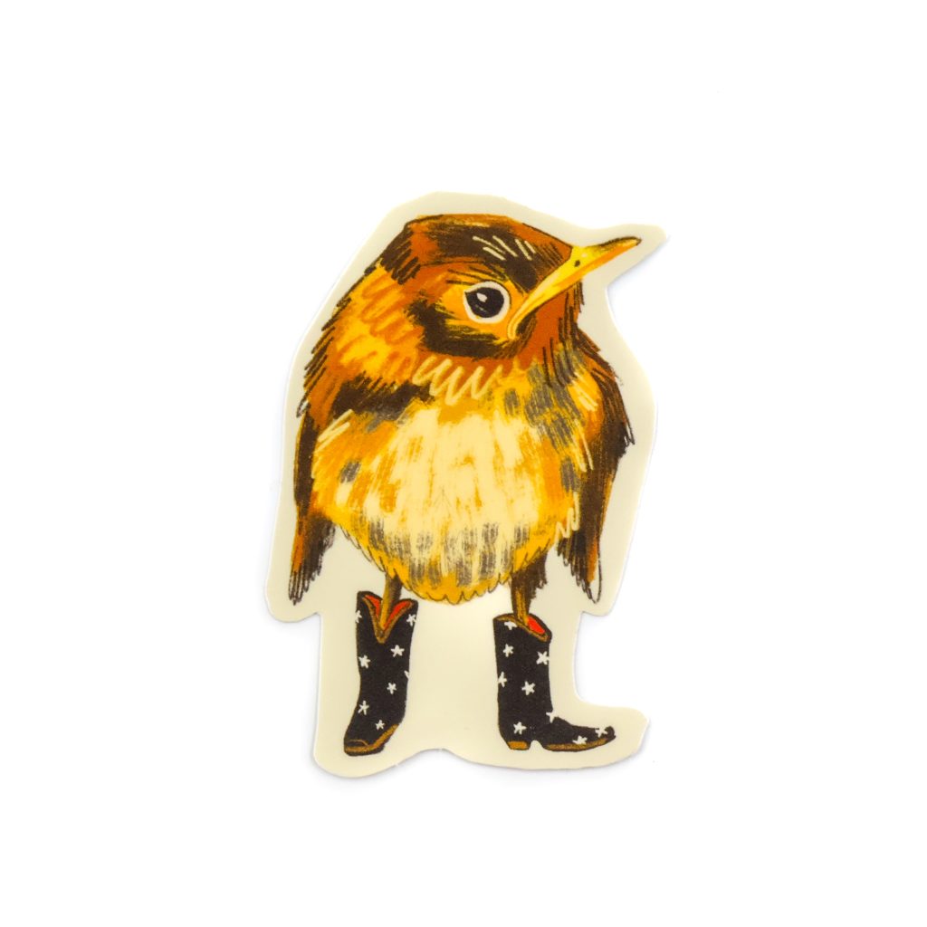 Cowboy Wren Vinyl Sticker by Wild Made Goods - RAM Shop