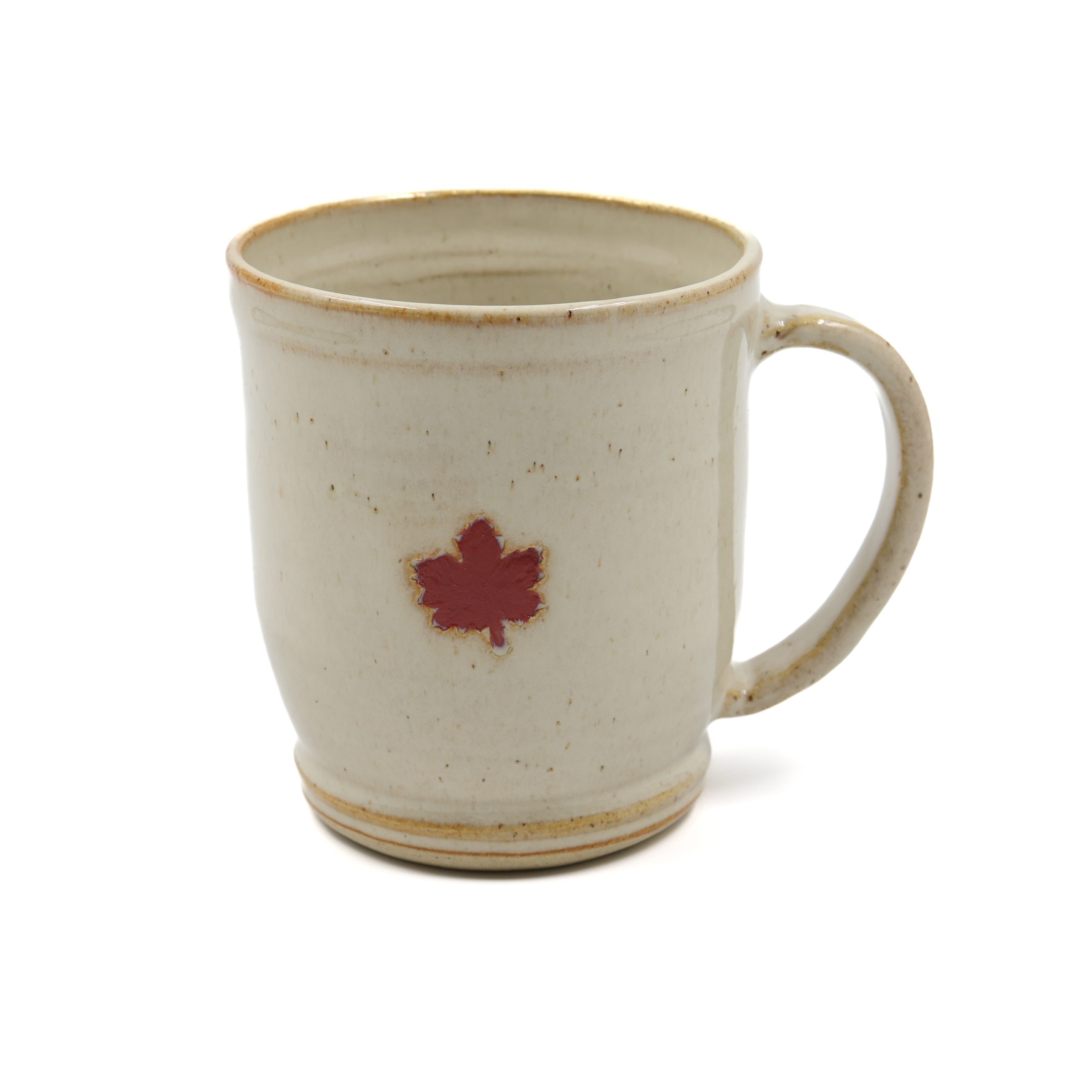 Standard Maple Leaf Mug by Linden House Pottery - RAM Shop