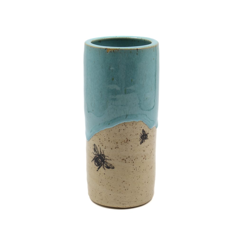 Tall Bee Vase by Linden House Pottery - RAM Shop