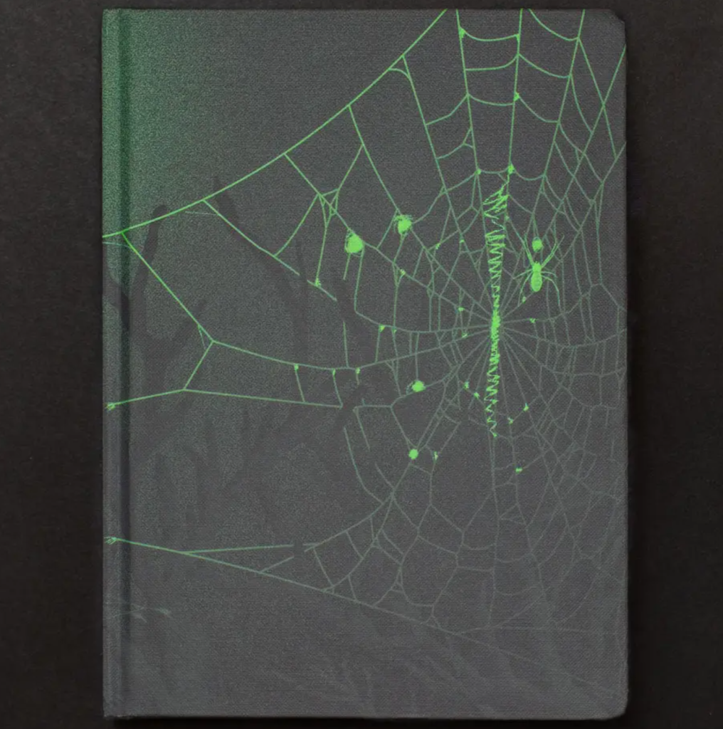 Spiders & Webs Dark Matter Notebook by Cognitive Surplus - RAM Shop